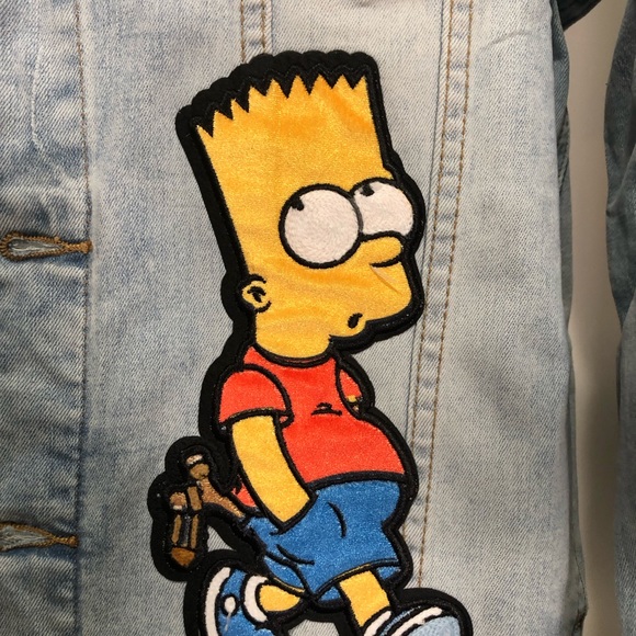 20th Century Studios | Jackets & Coats | Bart Simpson Problem Child ...